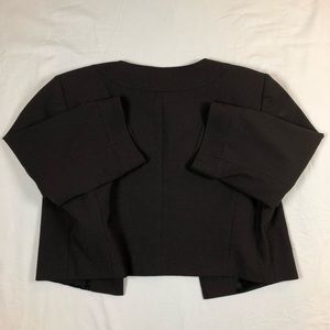 Alex Marie | Jackets & Coats | Alex Marie Brown Wool Cropped Open Front ...